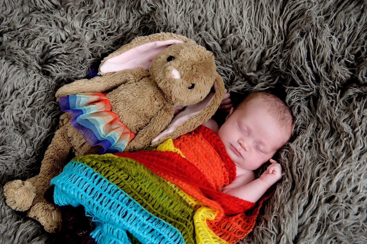 Rainbow Themed Baby Gifts and Must Haves - My Baby's Heartbeat Bear