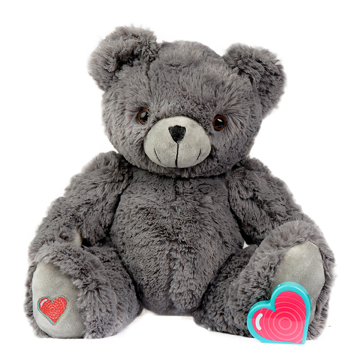 Gray Bear - My Baby's Heartbeat Bear